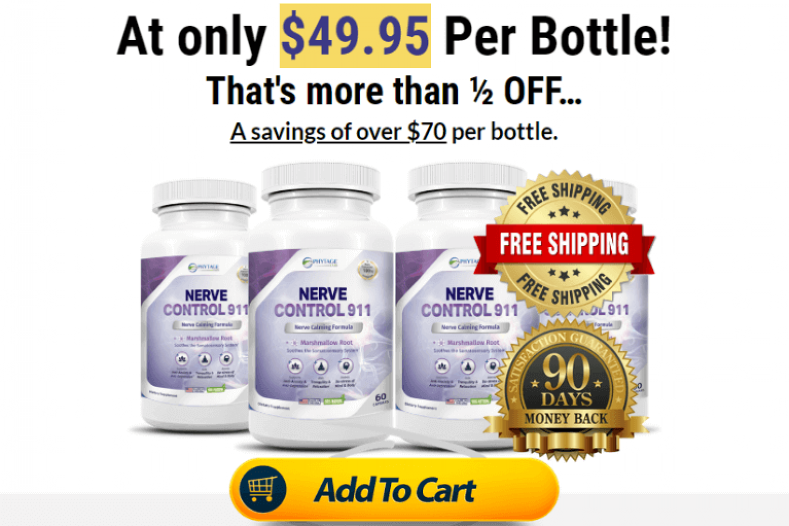 Nerve Control 911 Reviews: Neuropathy Pain Relief PhytAge Labs ...