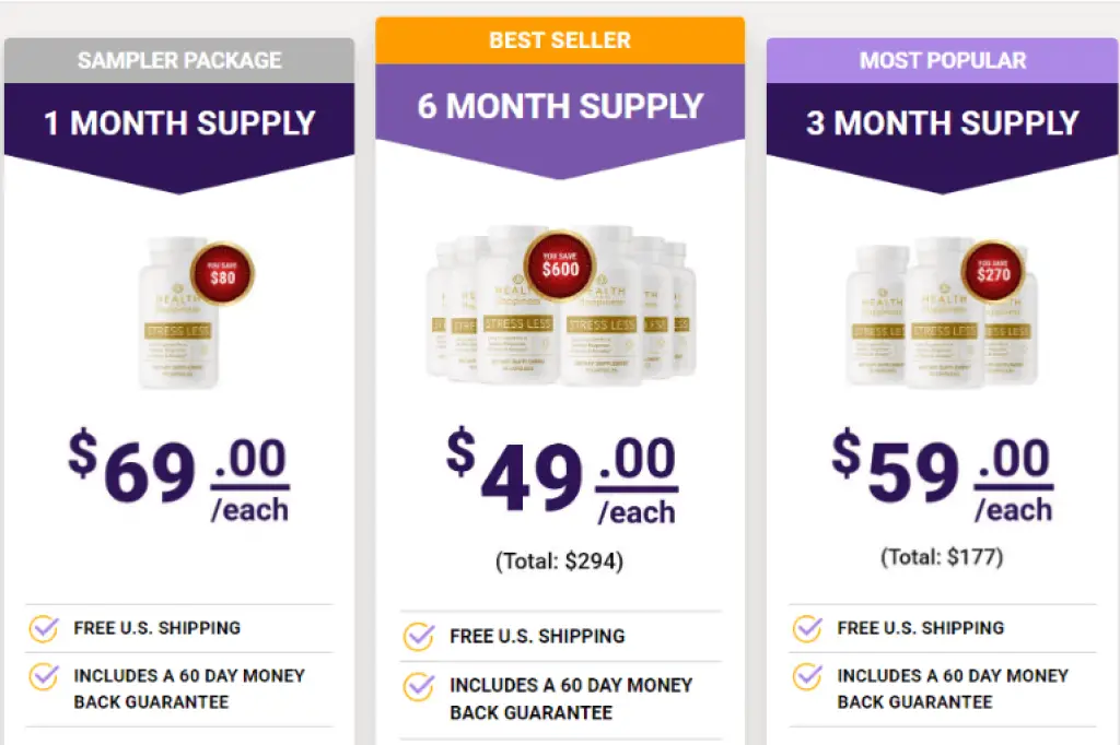 Stress Less Reviews - Stress & Anxiety Relief Supplement Does It Work?