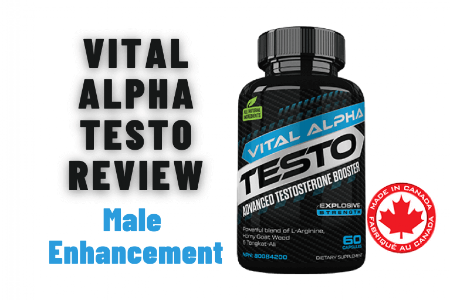 Vital Alpha Testo Reviews Canada - Vital Alpha Testo Male Enhancement ...