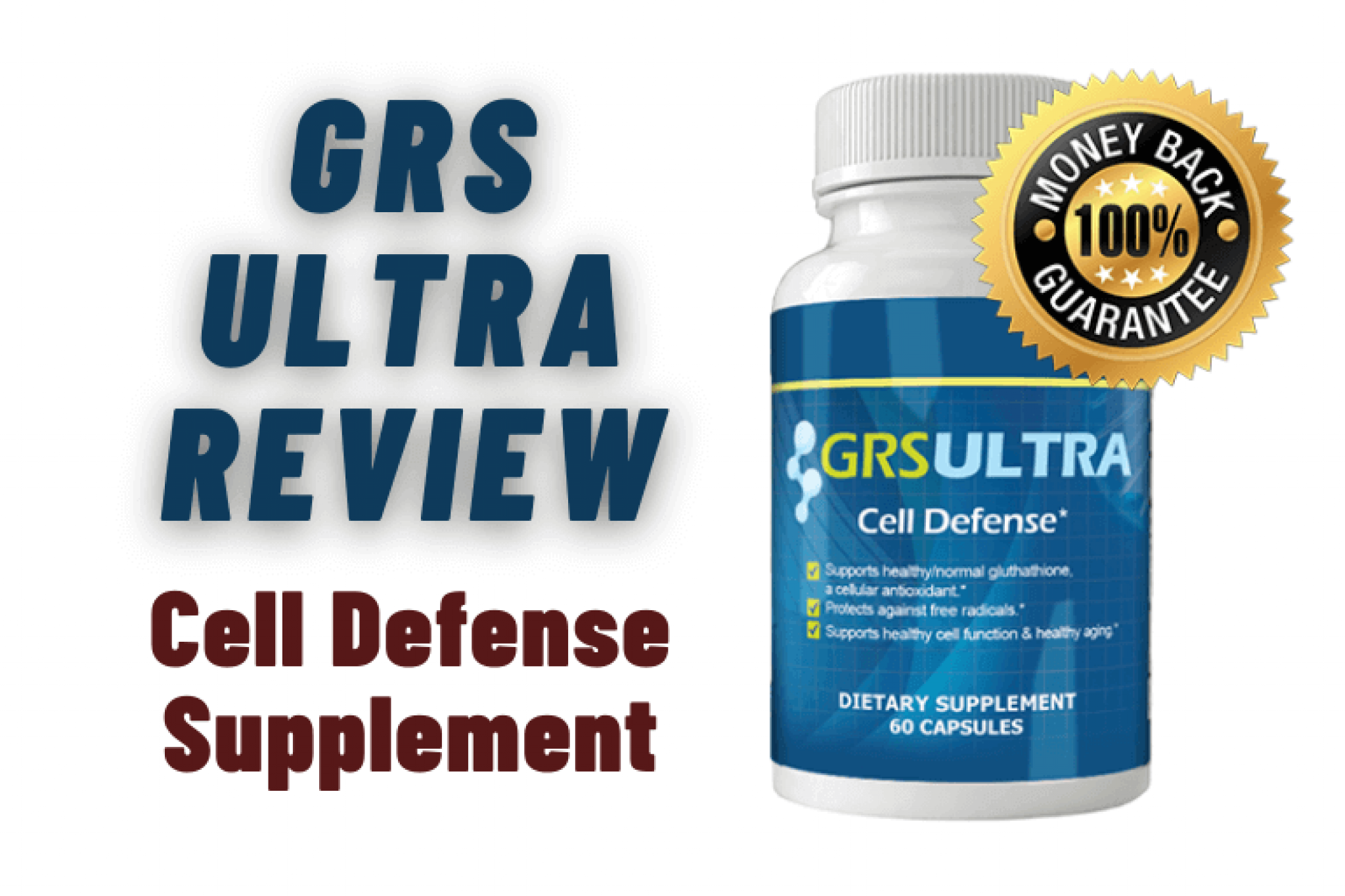 GRS Ultra Review - GRS Ultra Cell Defense Supplement Work Or Scam? Must Read