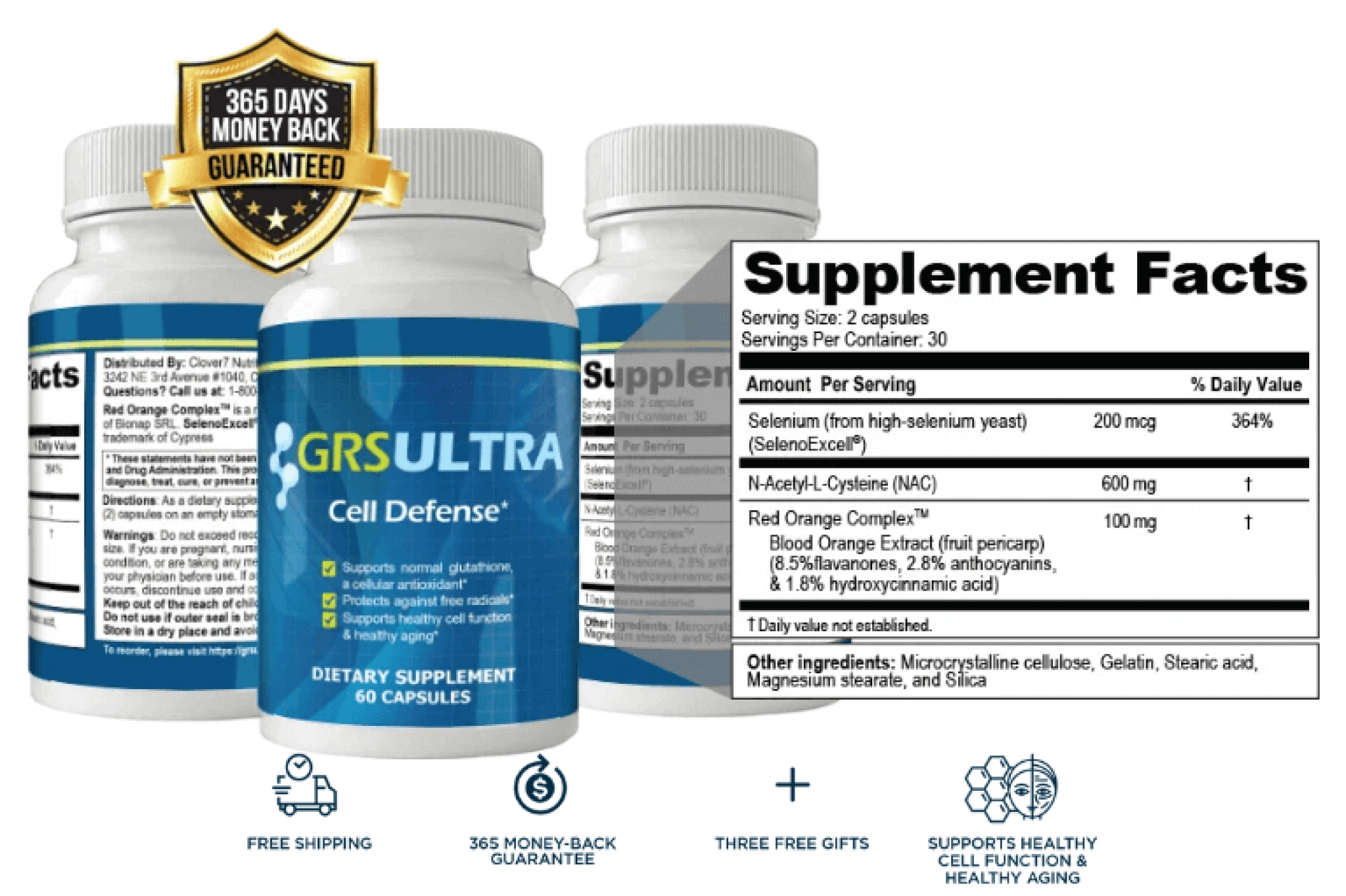 GRS Ultra Review - GRS Ultra Cell Defense Supplement Work Or Scam? Must Read