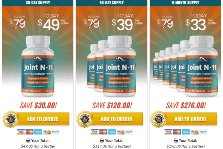 Joint N-11 Review: Joint N-11 Supplement How Does It Work For Joint ...
